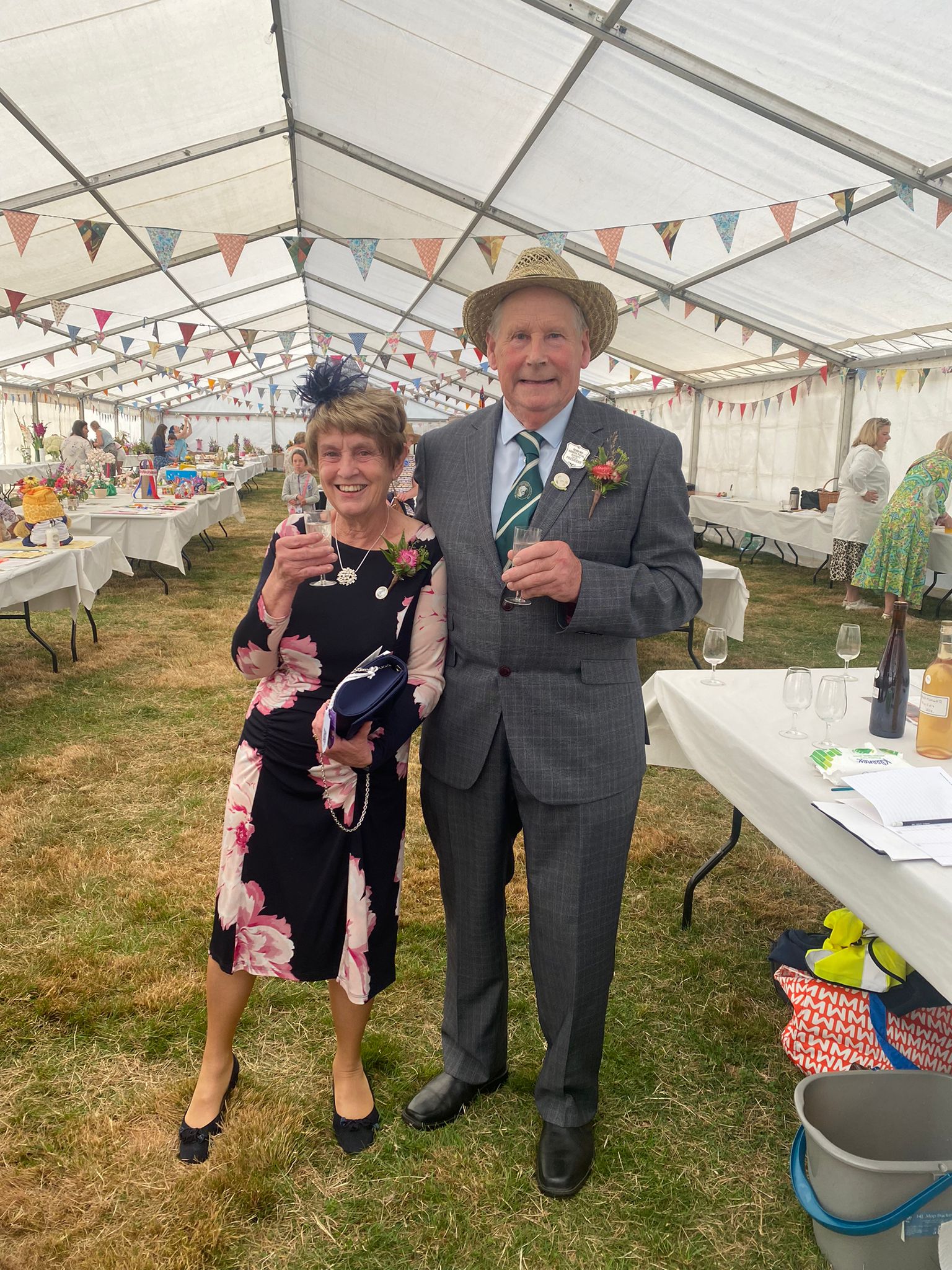 Our President and his wife are ready to welcome you all! - Tenbury ...